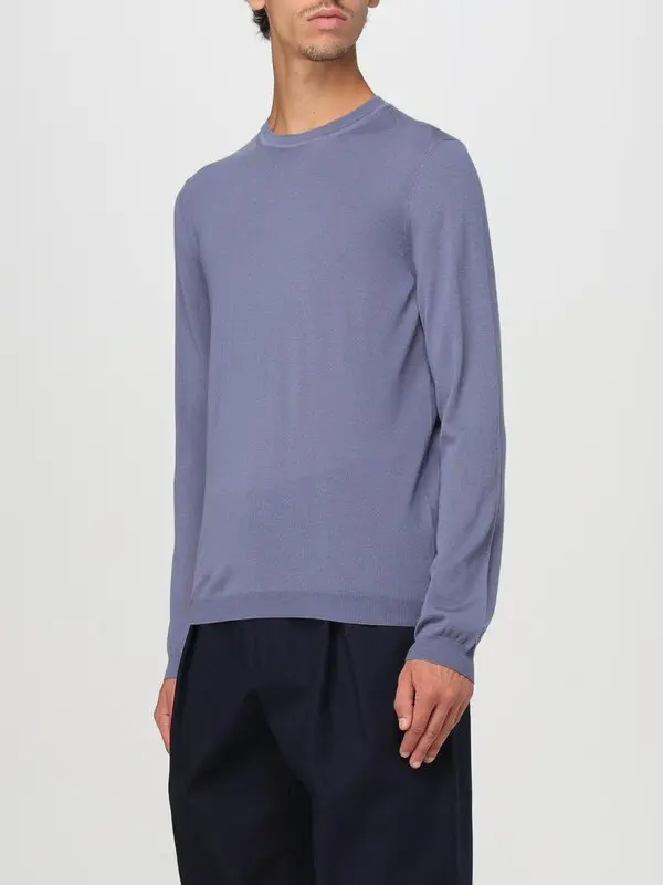 Giorgio Armani Crew Neck Sweater - Grey