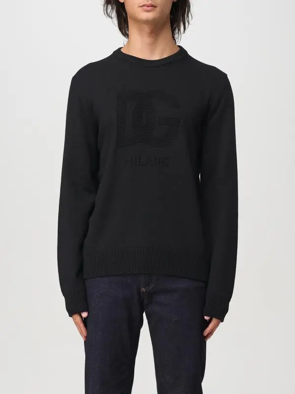 Dolce & Gabbana Crew Neck Sweater - Black