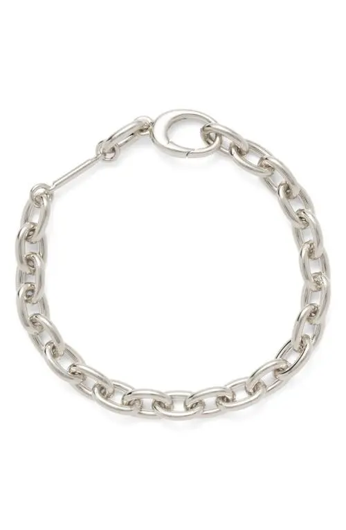 Lady Grey Margot Chain Bracelet - Silver/ Pearl