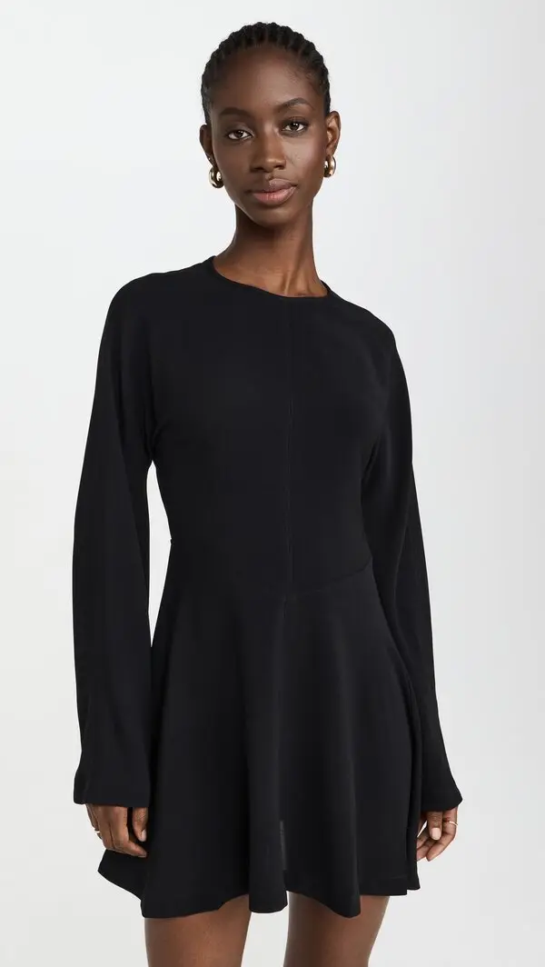 La Ligne Fit-And-Flare Mini Dress In Black - 60% Off | Editorialist