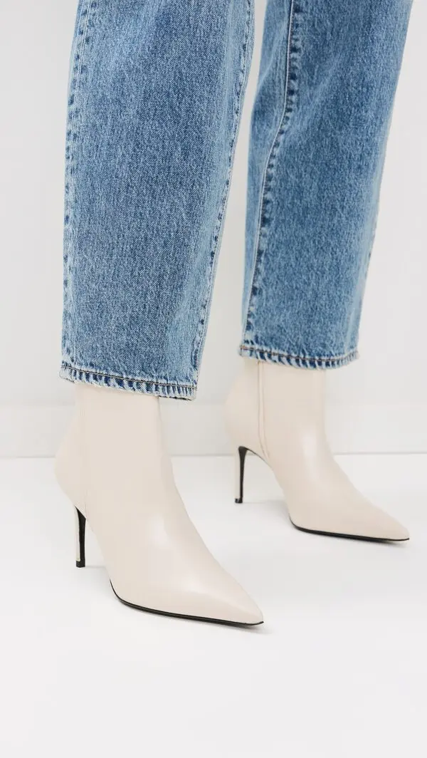 Schutz Mikki Booties - Pearl