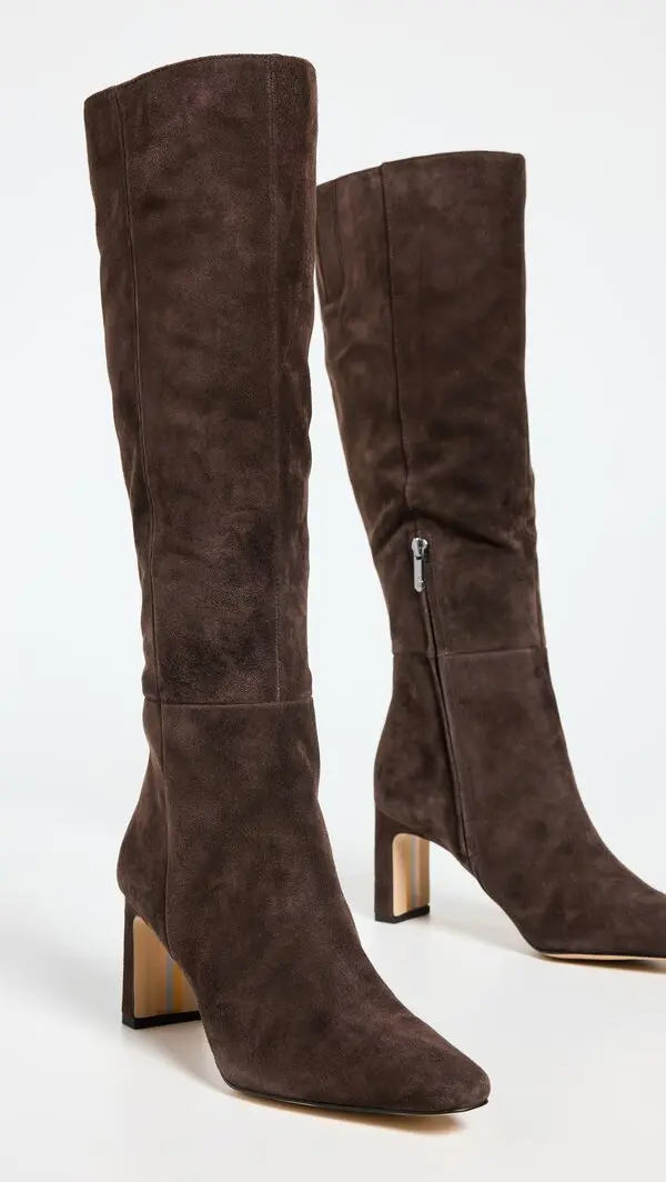 Sam Edelman Sylvia Boots - Chocolate Brown