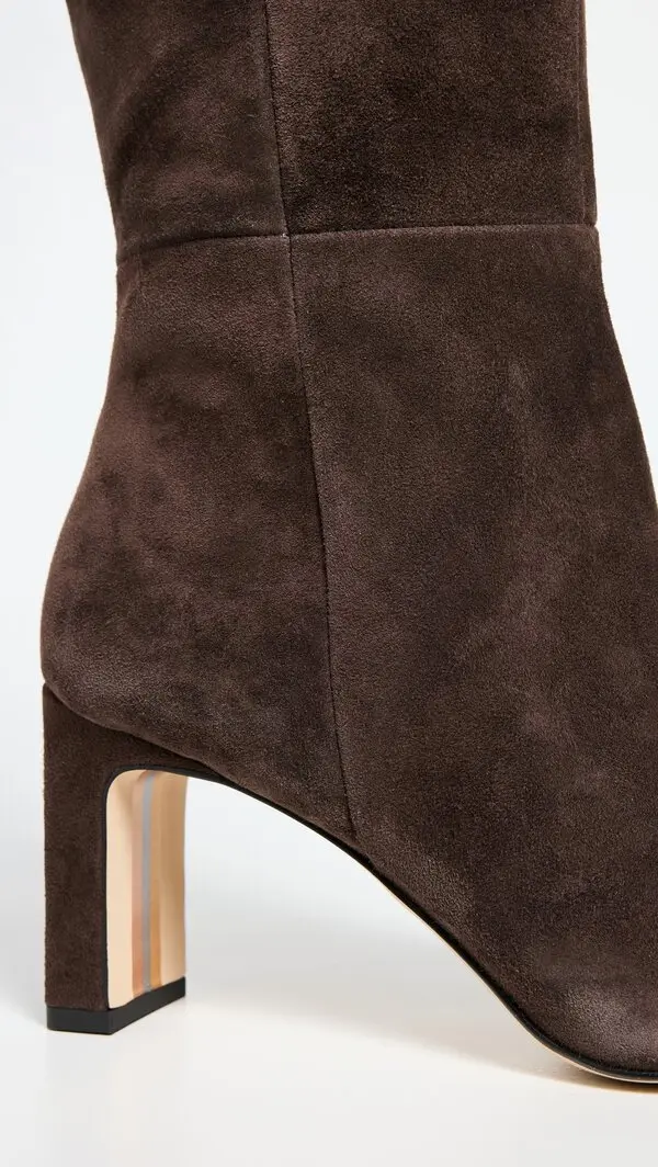 Sam Edelman Sylvia Boots - Chocolate Brown