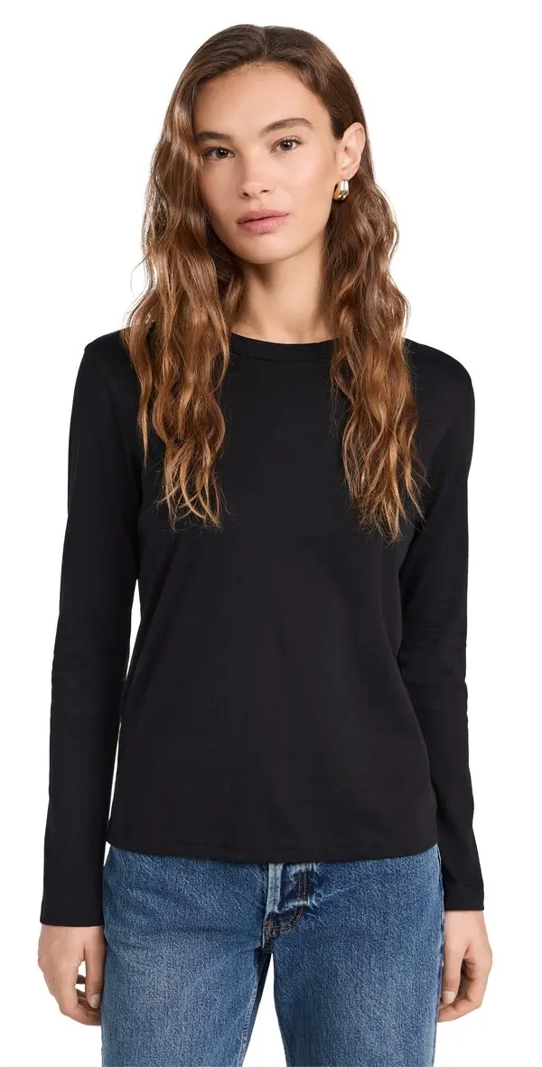 Sold Out NYC Long Sleeve Crewneck Tee - Black