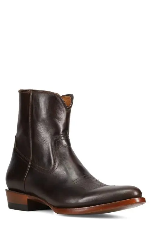 THE FRYE COMPANY Austin Western Boot - Bourbon