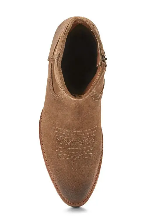 THE FRYE COMPANY Austin Western Leather Boots - Dark Ash