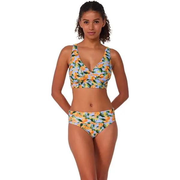SUNSETS Elsie Bikini Swimsuit Top Dd Cup - Clementine
