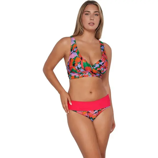 SUNSETS Elsie Dd Cup Bikini Top - Hummingbird Cove