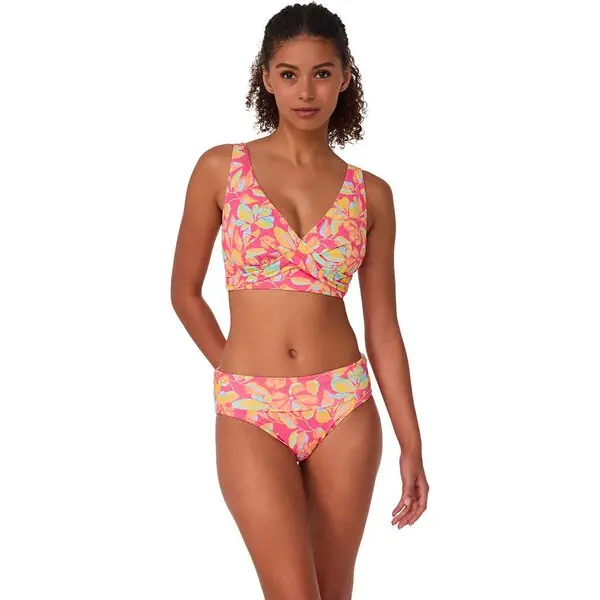 SUNSETS Elsie Bikini Swimsuit Top Dd Cup - Magic Hour Crepe