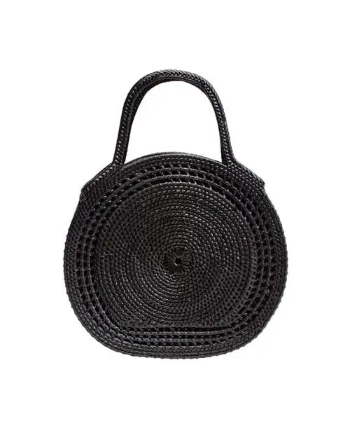 JELAVU Sydney Satchel Bag - Black