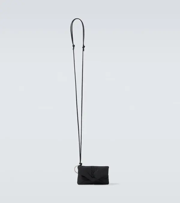 Saint Laurent Cassandre Mini Crossbody Bag - Black