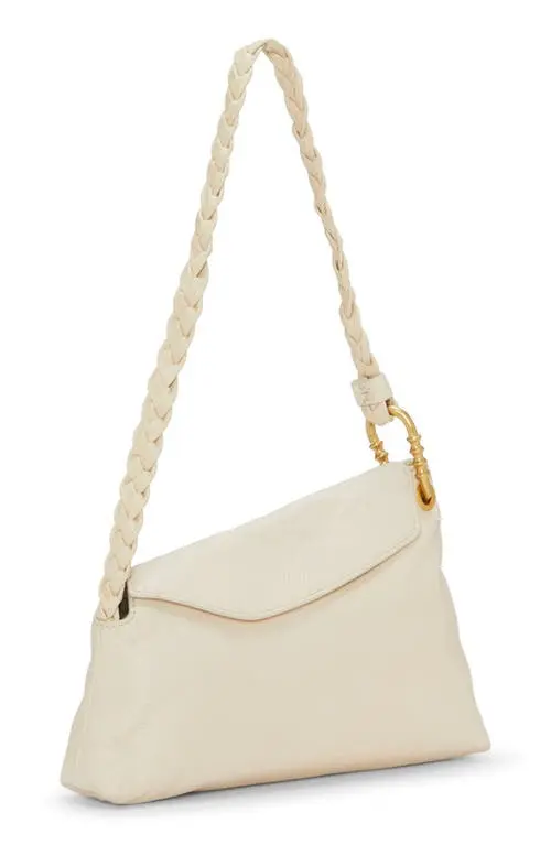 Vince Camuto Blaze Convertible Leather Shoulder Bag - Warm Vanilla