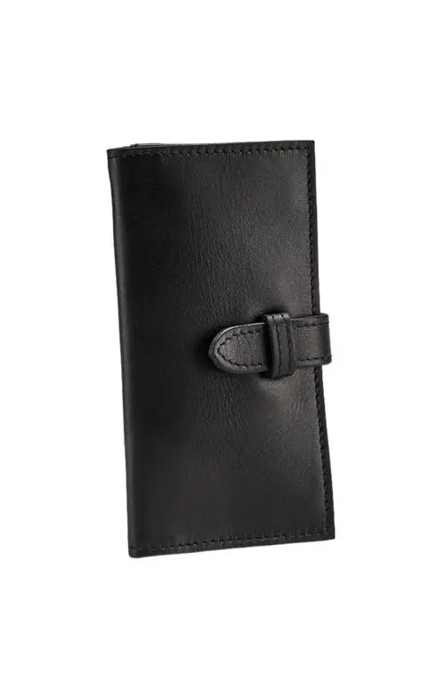 SAREP + ROSE Kenya 8 Compartment Bifold Wallet - Black