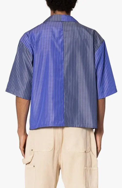 Mnml Colorblock Stripe Camp Shirt