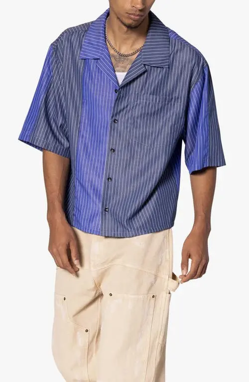 Mnml Colorblock Stripe Camp Shirt