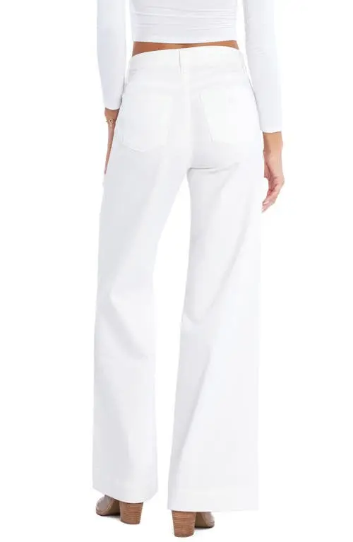 WASH LAB DENIM Elodie Wide-leg Carpenter Jeans
