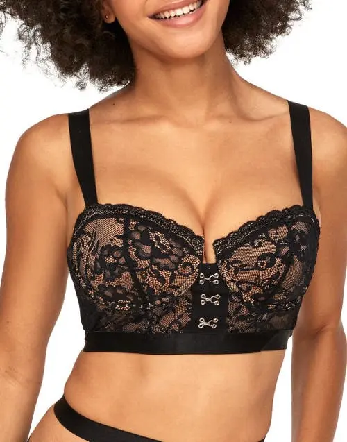 ADORE ME Temperance Contour Balconette Bra - Black