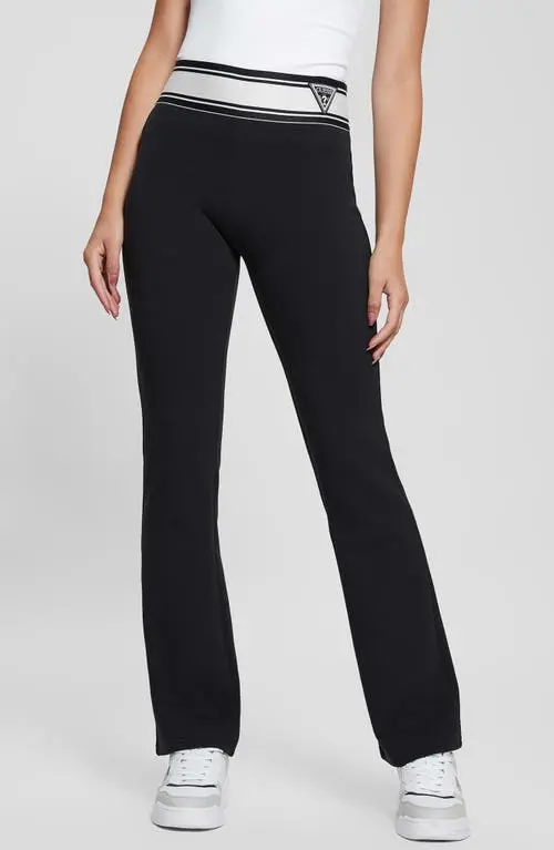Guess Anna Logo Pants - Jblk-dark