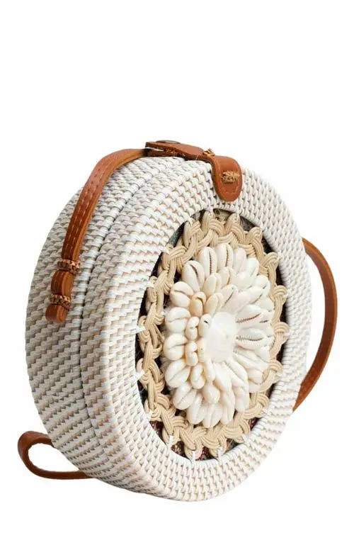 JELAVU Ata Braid Kauri Crossbody Bag