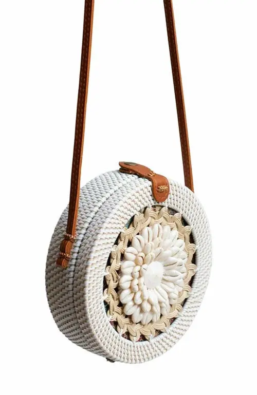 JELAVU Ata Braid Kauri Crossbody Bag