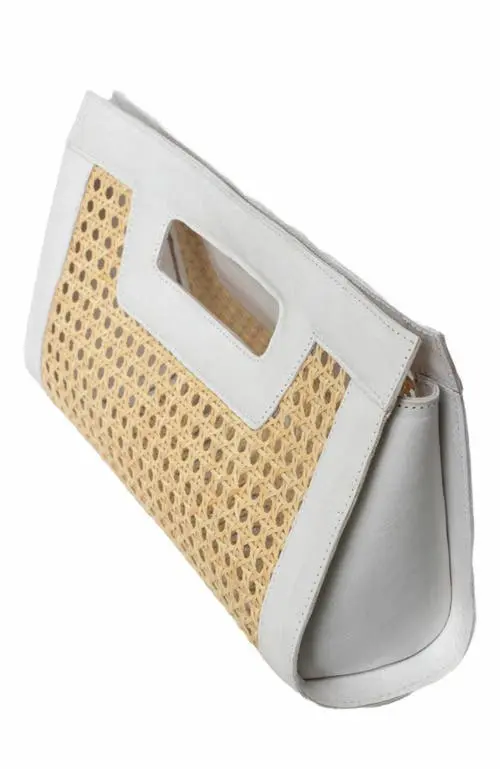 JELAVU Venice Long Clutch Bag - White
