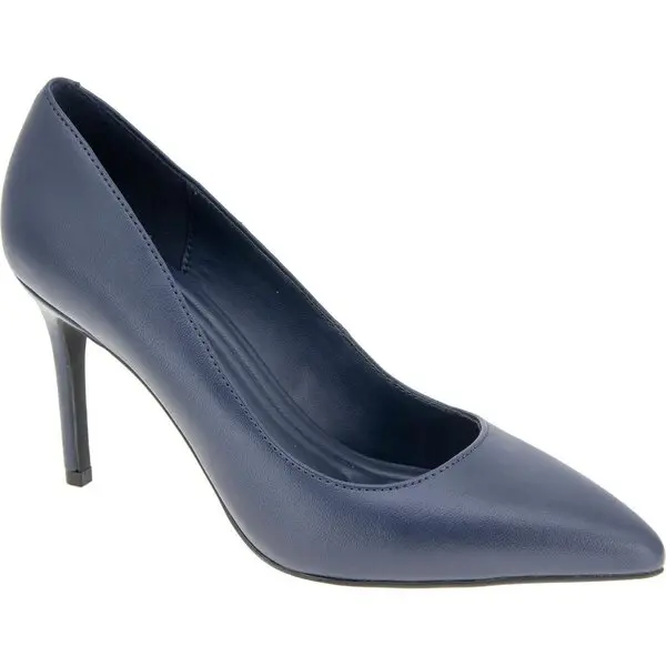 Bcbgmaxazria Bissha Pointed-toe Pumps - Navy