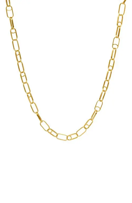 DEAN DAVIDSON Crosby Link Statement Necklace - Gold