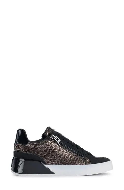 Dkny Mei Sneaker - Pewter/ Black