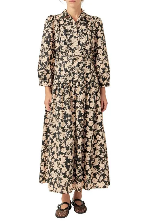 black flutter sleeve midi dress Black Flutter Sleeve Midi Dress