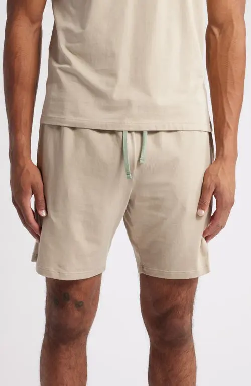 BOSS Mix Match Pajama Shorts - Light Beige