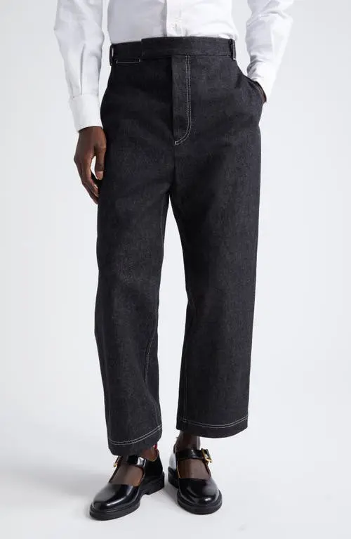 Thom Browne Unconstructed Straight-leg Jeans