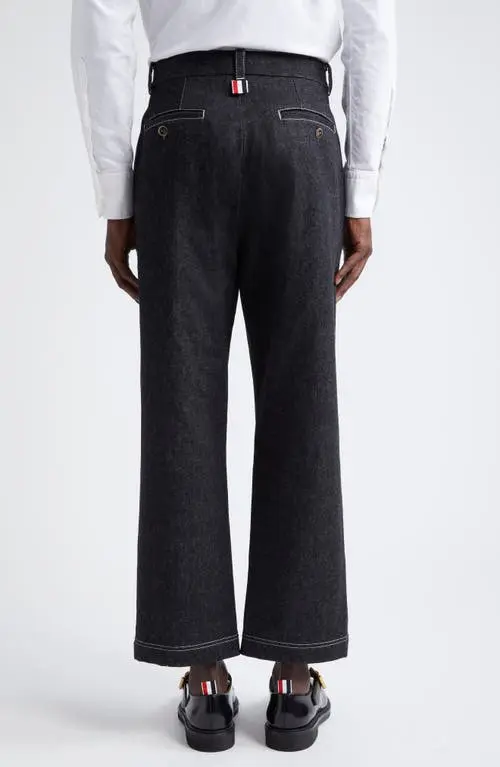 Thom Browne Unconstructed Straight-leg Jeans