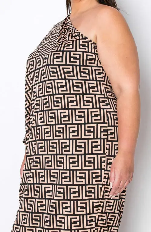 L I V D Persephone One-shoulder Dress