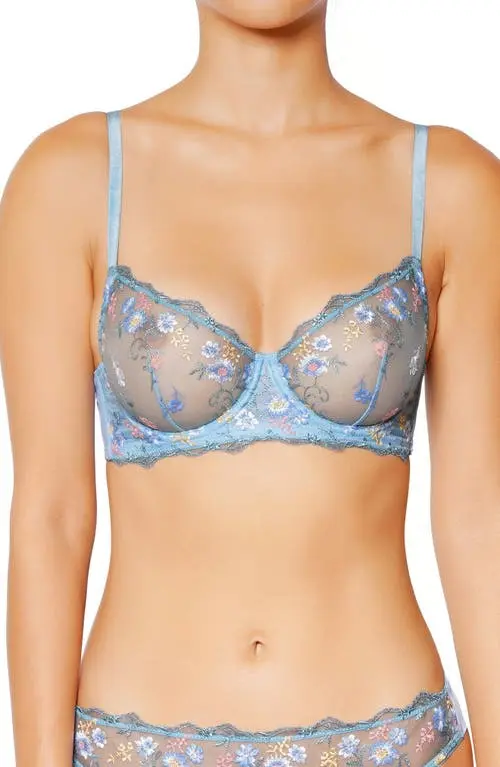 HUIT Poesie Underwire Unlined Bra - Sky Blue