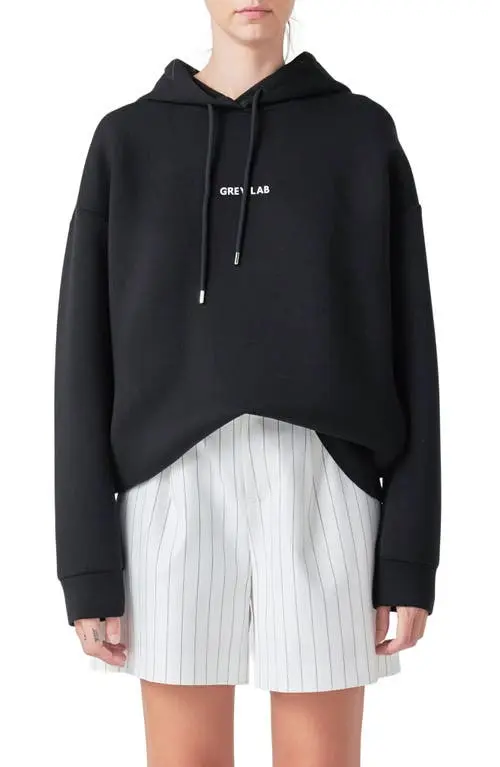 GREY LAB Logo Graphic Hoodie