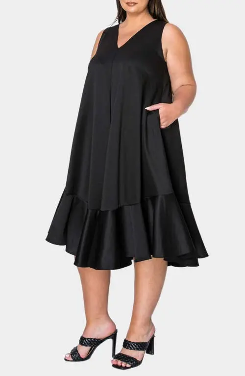 L I V D Simone Pocket Stretch Sleeveless A-line Dress