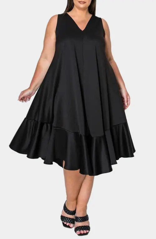 L I V D Simone Pocket Stretch Sleeveless A-line Dress