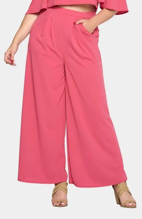 L I V D Rachel Pocket High Waist Wide Leg Pants