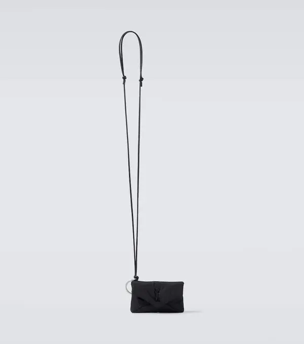 Saint Laurent Cassandre Mini Crossbody Bag - Black