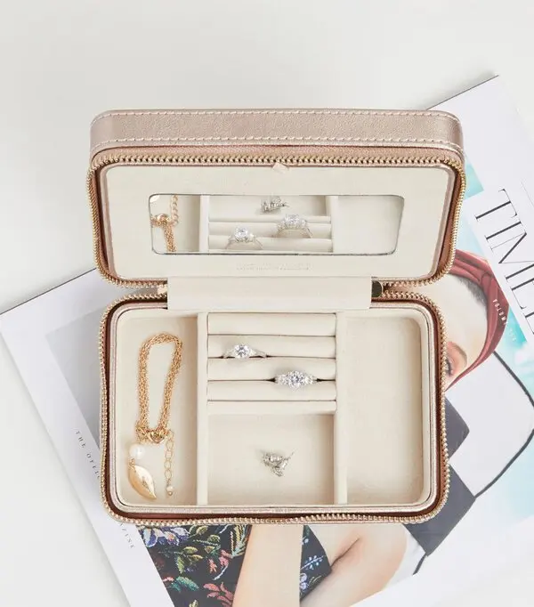 Wolf Leather Palermo Jewellery Case