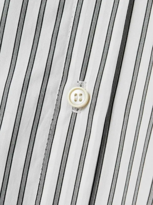 Eterne Striped Cotton-poplin Shirt