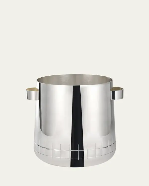 Christofle Graphik Silver-plated Champagne Cooler