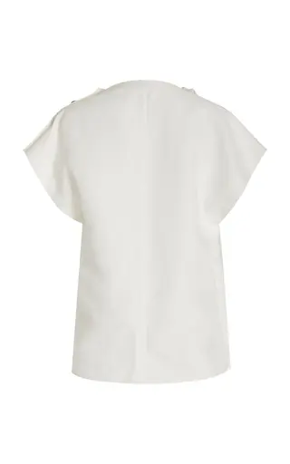 Proenza Schouler Zion Grommet-embellished Top