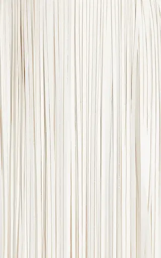 Proenza Schouler Phia Fringed Leather Silk Skirt