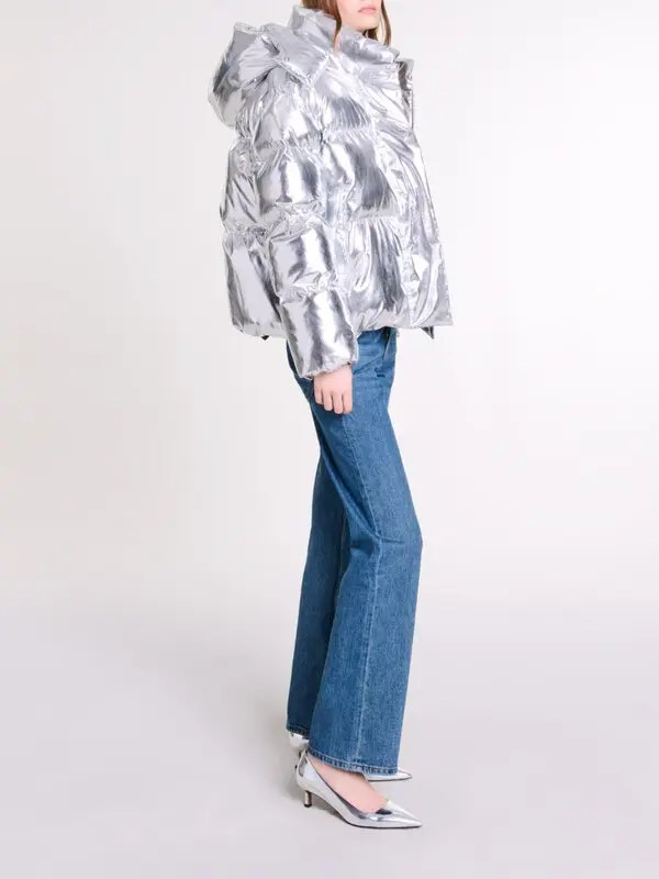 Maje Hooded Puffer Jacket