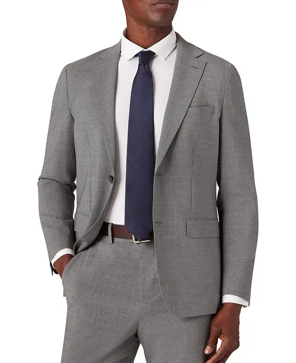 Mizzen+main Fresco Suit Jacket Solid - Medium Grey