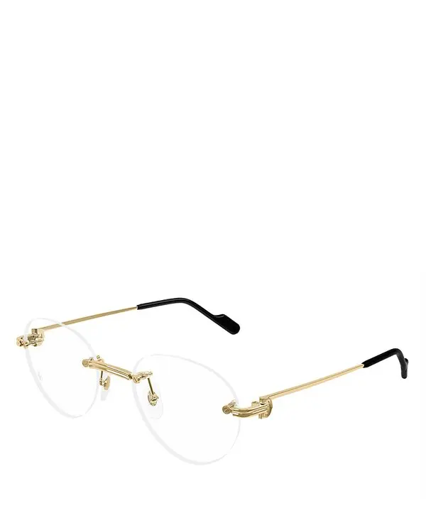 CARTIER Premiere De Round Optical Glasses - Gold