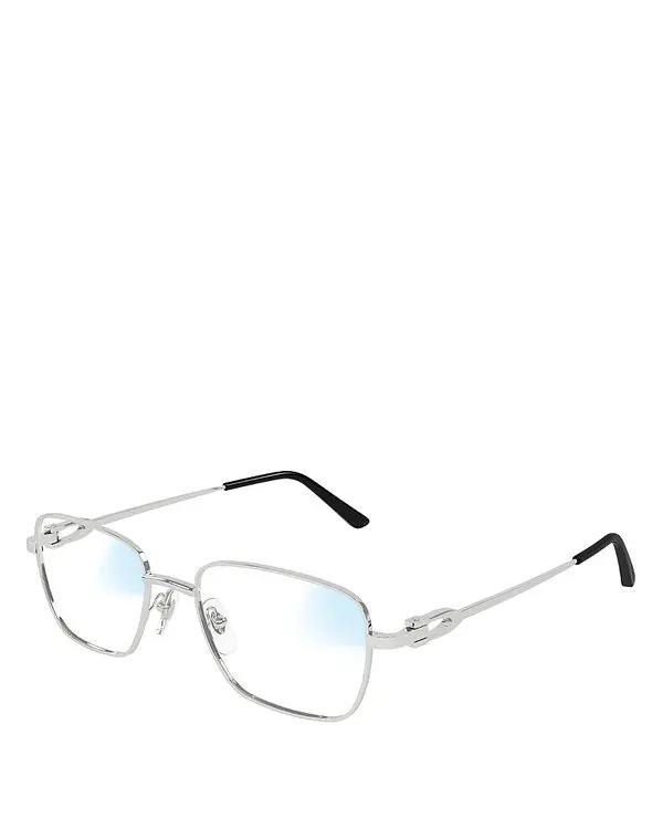 Cartier C Decor Square Photochromatic Sunglasses - Silver