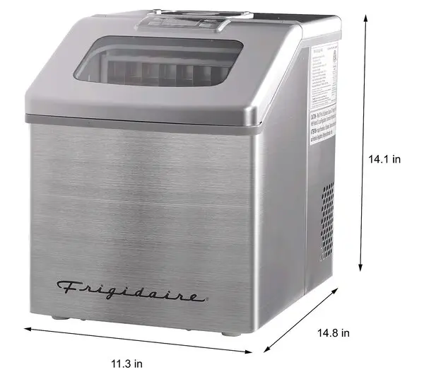 FRIGIDAIRE 33-lb Self-cleaning Nugget Ice Maker