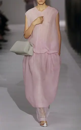 Khaite Noah Organza Midi Dress